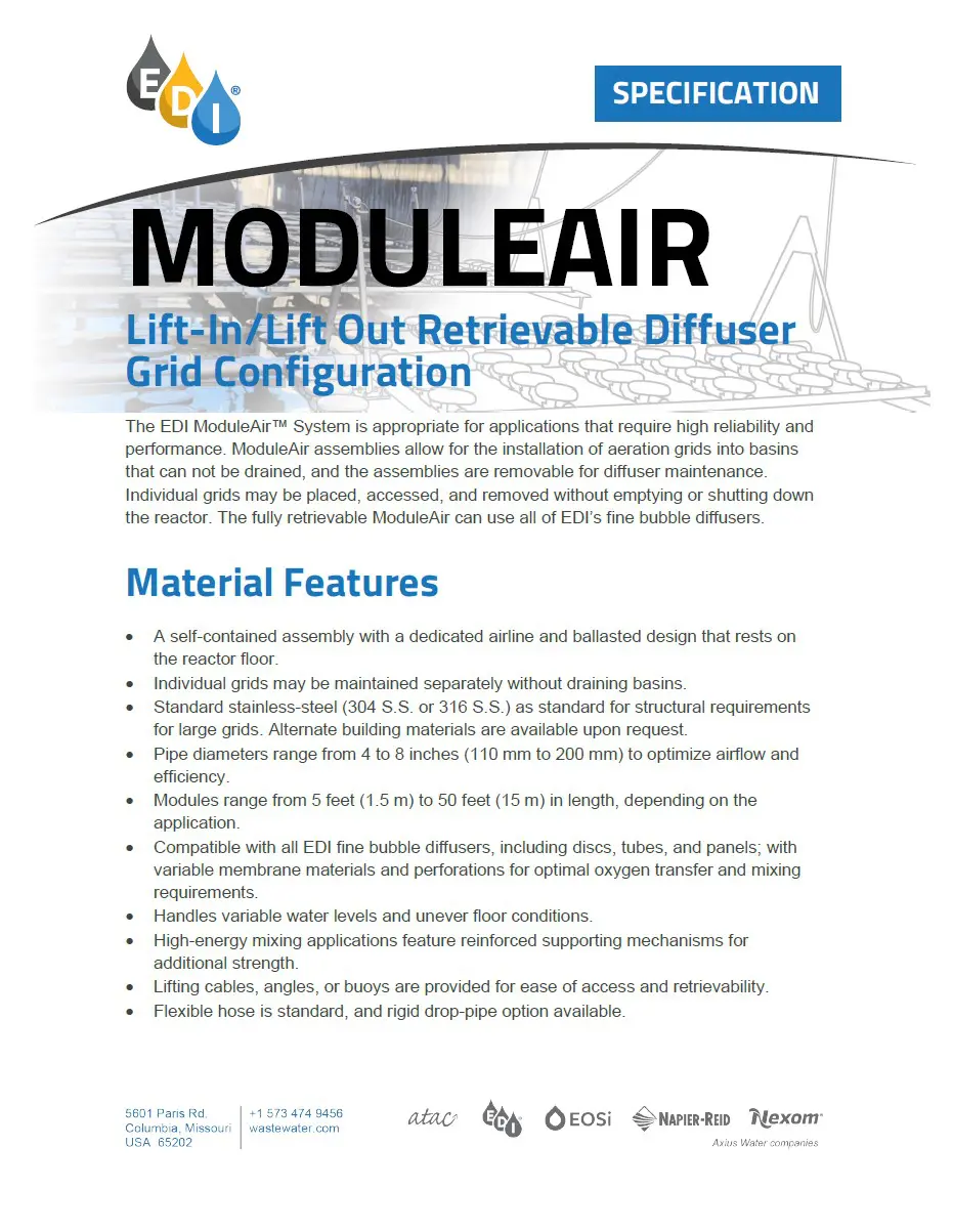 Edi System Modena Catalogue Downloads EDI Environmental Dynamics